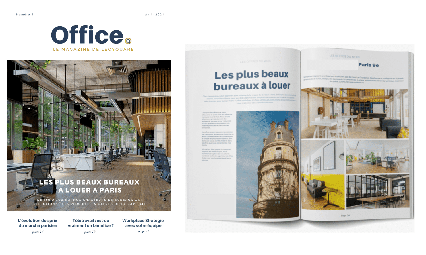 Office Magazine - Avril 2021 - Leosquare